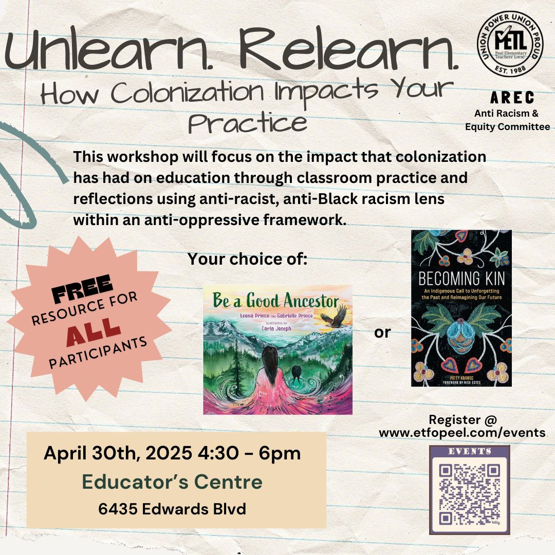 Unlearn. Relearn. How Colonization Impacts Your Practice (Wed Apr 30 ...